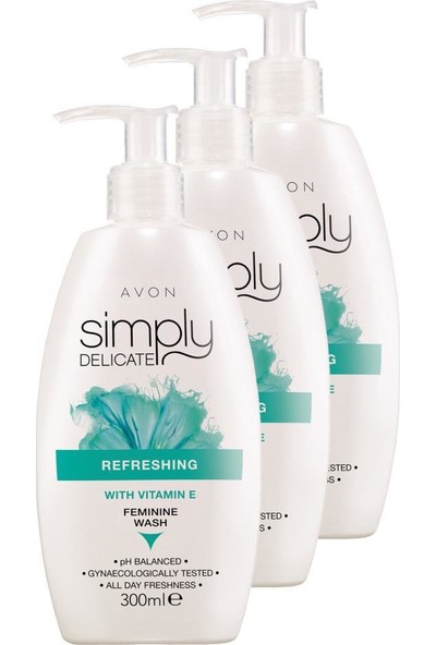 Avon E Vitaminli Hijyenik Bölge Temizleyici 300 ml 3'lü Set