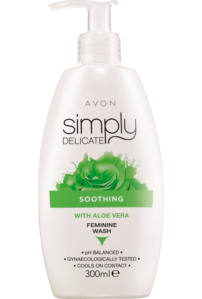 Avon Simply Delicate Soothing Hijyenik Bölge Temizleyici Aloe Vera