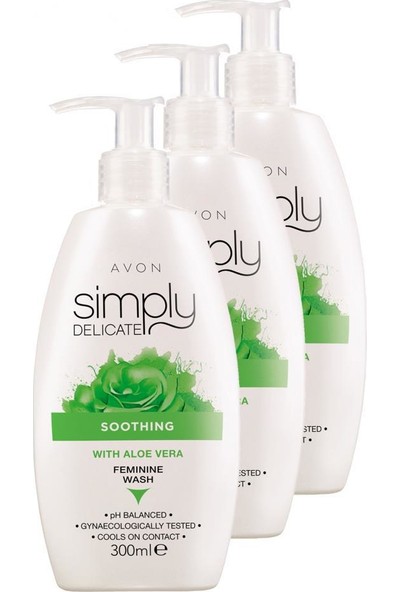 Avon Aloe Vera Hijyenik Bölge Temizleyici 300 ml 3'lü Set Avon Aloe Vera Hijyenik Bölge Temizleyici 300 ml 3'lü Set