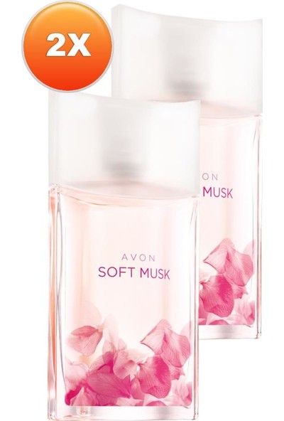 Avon Soft Musk Edt 50 ml 2'li Avon Soft Musk Edt 50 ml 2'li