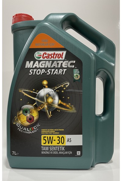 Castrol Magnatec Stop-Start 5W-30 A5 7 Litre Motor Yağı ( Üretim Yılı: 2020 ) Castrol Magnatec Stop-Start 5W-30 A5 7 Litre Motor Yağı ( Üretim Yılı: 2020 )