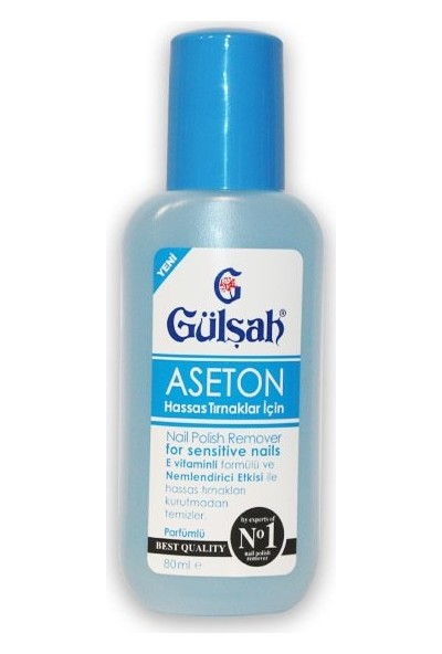 Gülşah Aseton Hassas Tırnaklar Için Mavi 80ML