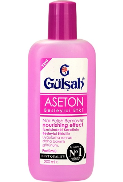 Gülşah Aseton Besleyici Etki Pembe 200ML