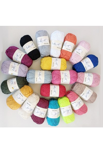 Hobby Clb Pamuk Punch (Panç) ve Amigurumi Ipi Seti 20 Adet Hobby Clb Pamuk Punch (Panç) ve Amigurumi Ipi Seti 20 Adet