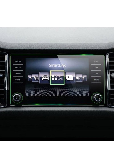 OLED Garaj Skoda Kodiaq Karoq 8 Inç Navigasyon Temperli Ekran Koruyucu OLED Garaj Skoda Kodiaq Karoq 8 Inç Navigasyon Temperli Ekran Koruyucu