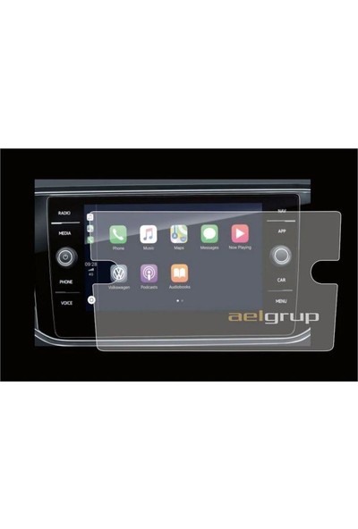 OLED Garaj Volkswagen Yeni Tiguan 8 Inç Navigasyon Temperli Nano Ekran Koruyucu OLED Garaj Volkswagen Yeni Tiguan 8 Inç Navigasyon Temperli Nano Ekran Koruyucu