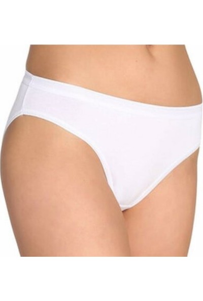 Tutku 6'lı Paket Kadın Beyaz Bikini Külot Tutku 6'lı Paket Kadın Beyaz Bikini Külot