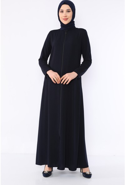 Zeynep Tesettür Klasik Düz Model Lacivert Zeynep Tesettür Klasik Düz Model Lacivert