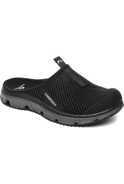 Lumberjack Castello Wmn Terlik Siyah-Gri