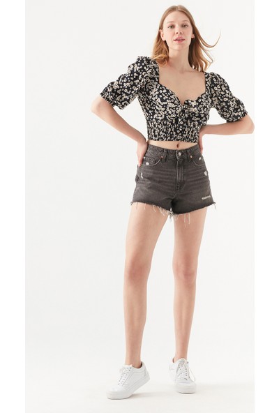 Mavi Kadın Emily Gri 90s Jean Şort 1417033758 Mavi Kadın Emily Gri 90s Jean Şort 1417033758