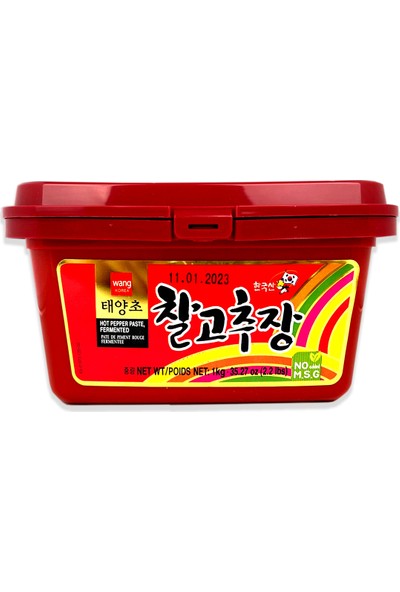 Wang Korea Kore Acı Biber Salçası 1 kg Gochujang Wang Korea Kore Acı Biber Salçası 1 kg Gochujang