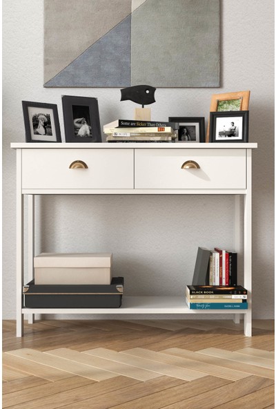 Mobu Concept Dresuar, Retro, Çift Çekmeceli Mobu Concept Dresuar, Retro, Çift Çekmeceli