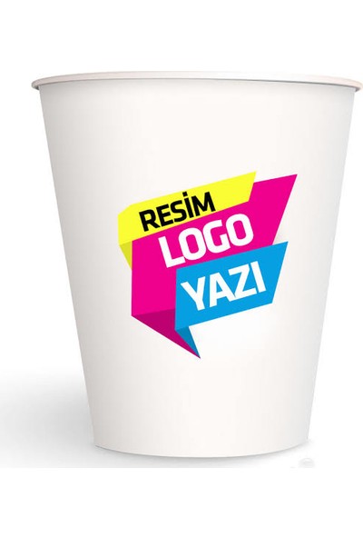 May Cup Kişiye Özel Baskılı Karton Bardak 500 'lü