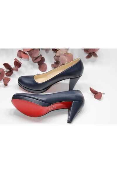 Maryjane Platform Topuklu 8,5 cm Topuk 1,5 cm Platform Boyu Abiye Ayakkabı