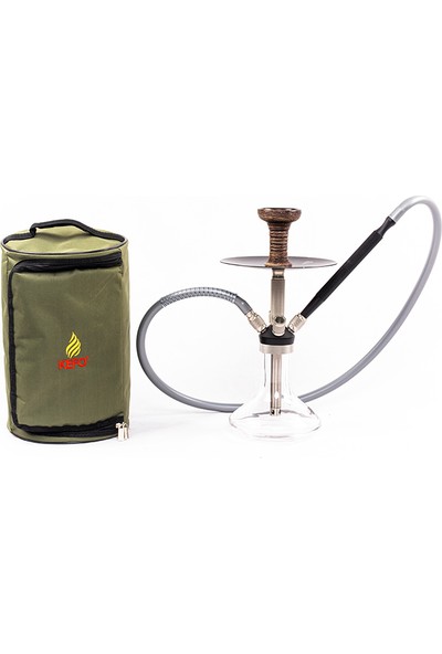 Kefo Armadillo 4 Çıkışlı Çantalı Nargile Seti