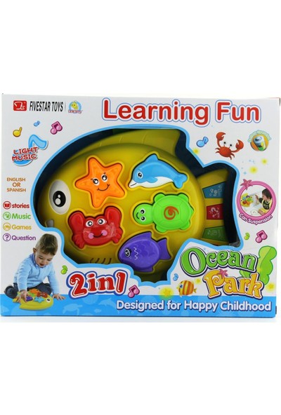 Oyuncakmatik İngilizce ve Ispanyolca Konuşan Eğitici Balığım Oyuncakmatik İngilizce ve Ispanyolca Konuşan Eğitici Balığım