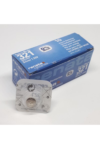Renata 321 SR616SW 1,55V Saat Pili Renata 321 SR616SW 1,55V Saat Pili