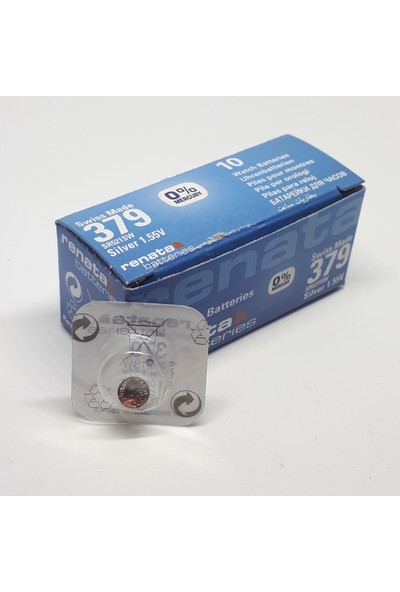 Renata 379 SR521SW 1,55V Saat Pili Renata 379 SR521SW 1,55V Saat Pili