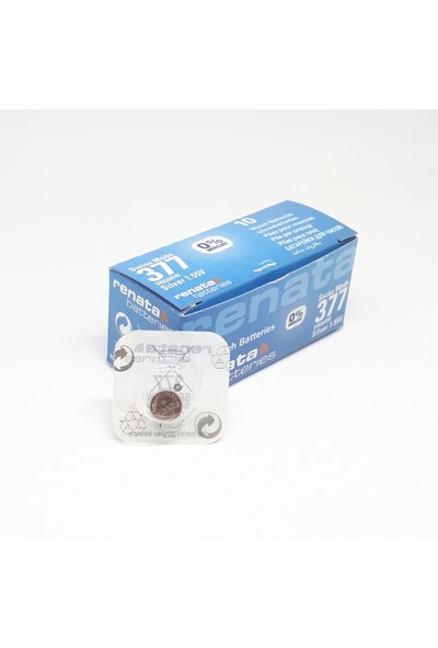Renata 377 SR626SW 1,55V Saat Pili Renata 377 SR626SW 1,55V Saat Pili