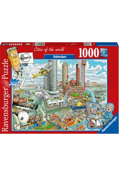 Ravensburger 1000 Parça Puzzle Rotterdam RPB165605 Ravensburger 1000 Parça Puzzle Rotterdam RPB165605