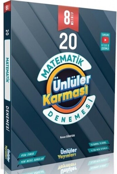 2021 8. Sınıf LGS Matematik 20 Deneme