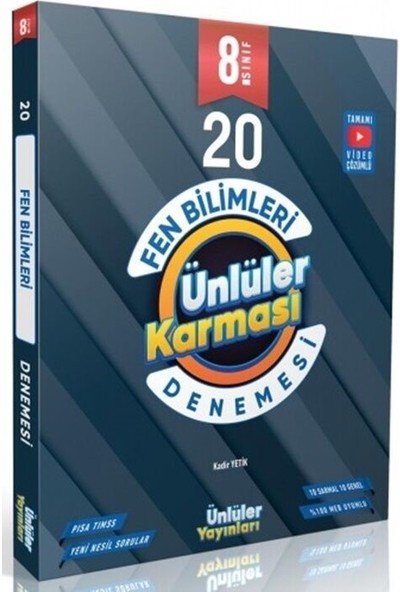 2021 8. Sınıf LGS Fen Bilimleri 20 Deneme