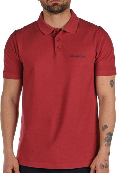 Columbia Erkek Bordo Spor T-Shirt