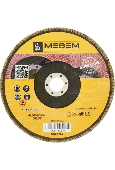 Meşem 80 Kum 115 x 22 mm Metal Ahşap Flap Disk Zımpara Meşem 80 Kum 115 x 22 mm Metal Ahşap Flap Disk Zımpara