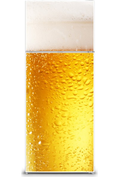 Ender Köpüklü Bira Buzdolabı Sticker
