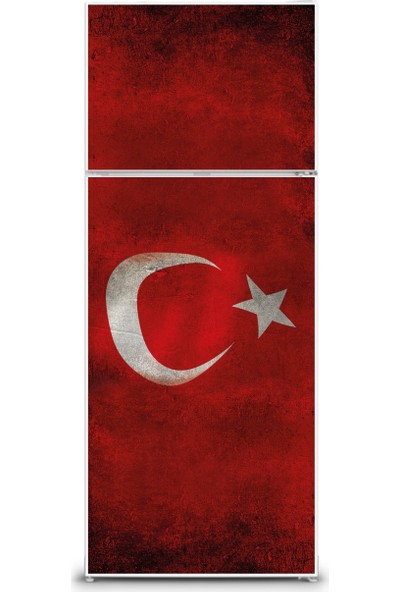 Ender Türk Bayrağı Buzdolabı Sticker Ender Türk Bayrağı Buzdolabı Sticker