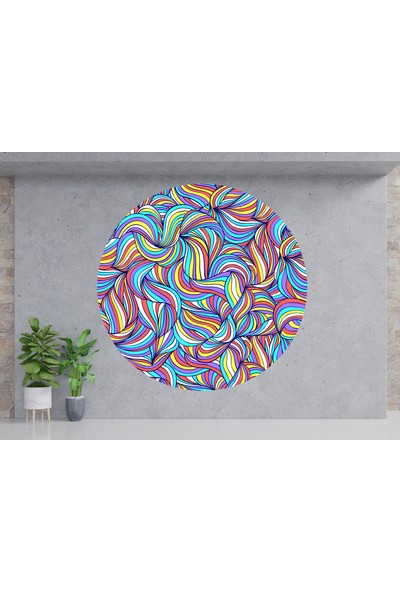 Waoow Art Duvar Örtüsü Yuvarlak Waoow Art Duvar Örtüsü Yuvarlak