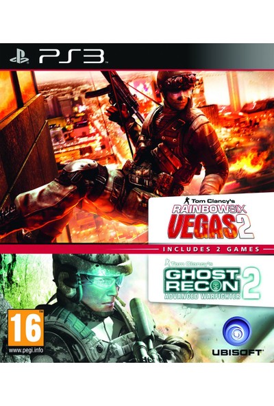 Tom Clancy's Rainbow Six Vegas 2 Tom Clancys Ghost Recon Advanced Warfighter 2 Ikinci El Ps3 Oyun Tom Clancy's Rainbow Six Vegas 2 Tom Clancys Ghost Recon Advanced Warfighter 2 Ikinci El Ps3 Oyun