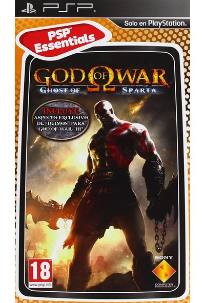 God Of War Ghost Of Sparta Essentials Ikinci El Psp Oyun God Of War Ghost Of Sparta Essentials Ikinci El Psp Oyun