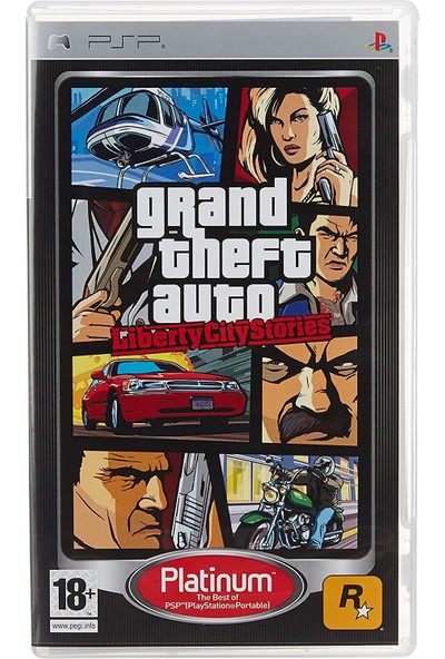 Grand Theft Auto Liberty City Stories Platinum Ikinci El Psp Oyun Grand Theft Auto Liberty City Stories Platinum Ikinci El Psp Oyun