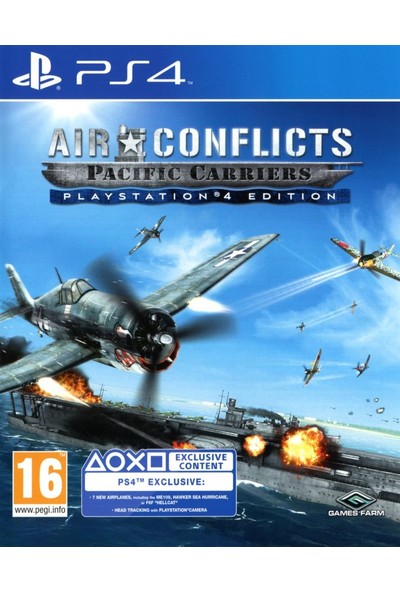 Air Conflicts Pacific Carriers Ikinci El Ps4 Oyun