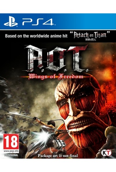 Attack On Titan Ikinci El Ps4 Oyun