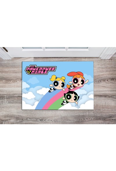 Kiparis Power Puf Girls Çocuk Odası Kapı Paspası Kiparis Power Puf Girls Çocuk Odası Kapı Paspası