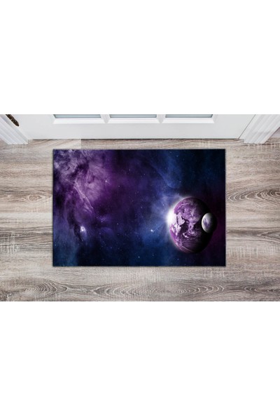 Kiparis Gezegen 7çocuk Odası Kapı Paspası