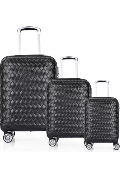 Ççs 5194 Abs 3'lü Valiz Seti Ççs 5194 Abs 3'lü Valiz Seti