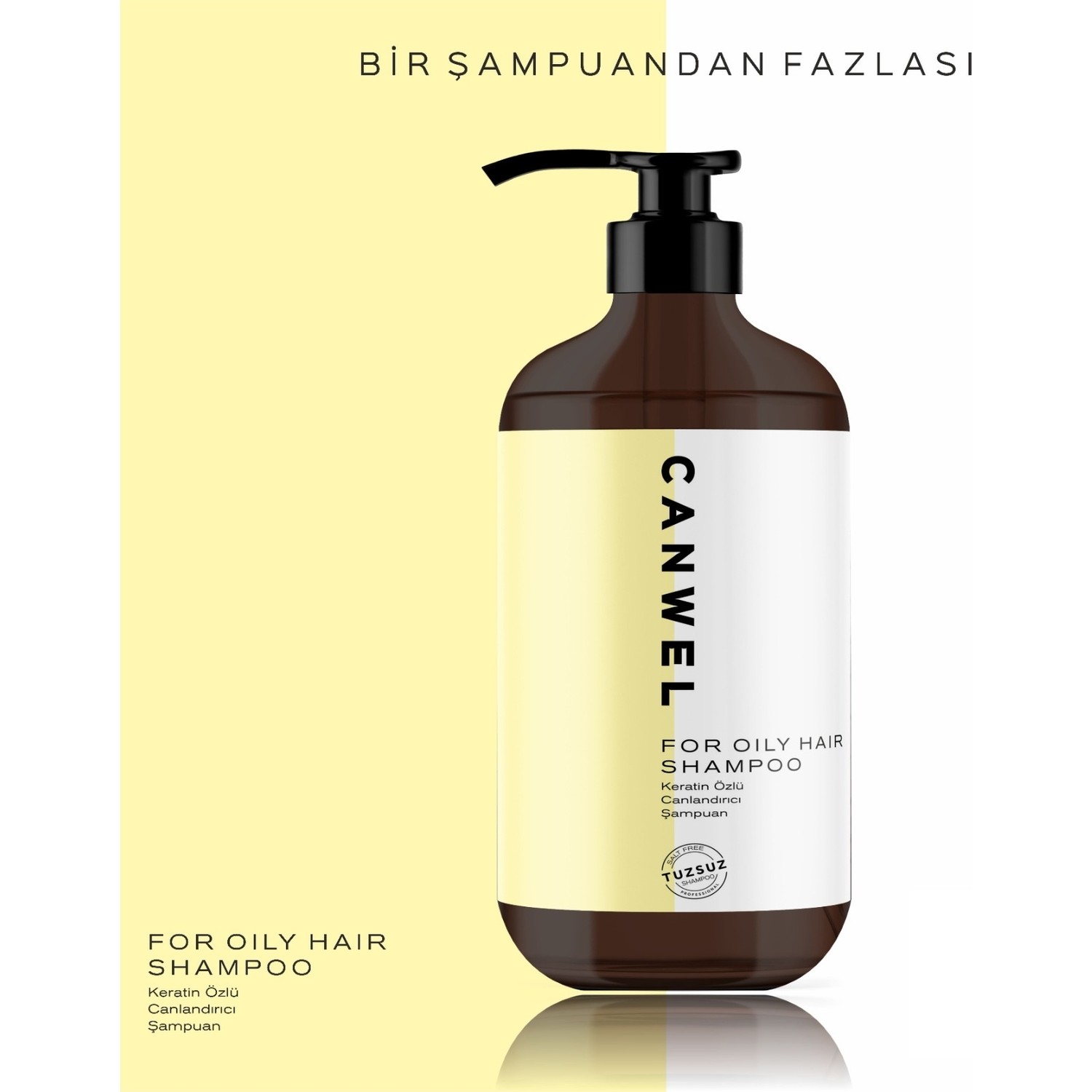 Canwel Tuzsuz Şampuan Yağlı Saçlar 1000 ml Fiyatı