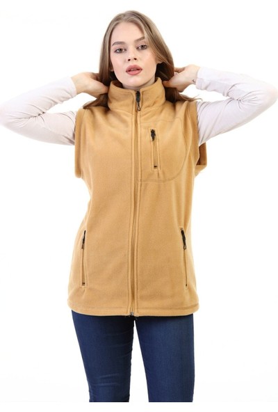 Genıus Store Kadın Spor Polar Yelek Outdoor Yelek