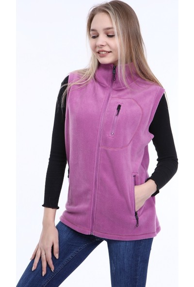 Genıus Store Kadın Spor Polar Yelek Outdoor Yelek