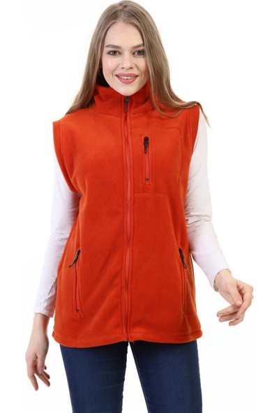 Genıus Store Kadın Spor Polar Yelek Outdoor Yelek