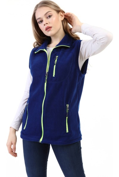 Genıus Store Kadın Spor Polar Yelek Outdoor Yelek