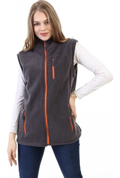 Genıus Store Kadın Spor Polar Yelek Outdoor Yelek