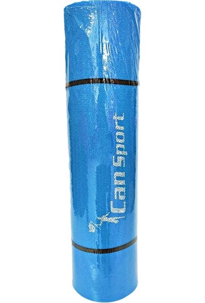 Markahit Can Sport Yoga Plates Matı Mavi (1.80 cm Boy 60 cm En x 1 cm Kalınlık)