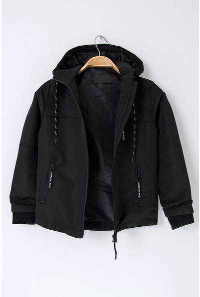 Pina Kids Siyah Erkek Çocuk Mevsimlik Mont