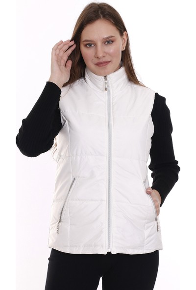 Ways Kadın Kapitone Şişme Astarlı Yelek