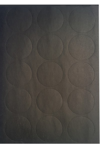 DirektAl Kraft Stıcker Yuvarlak 5.5 Cm,5 A4,75 Adet Siyah DirektAl Kraft Stıcker Yuvarlak 5.5 Cm,5 A4,75 Adet Siyah