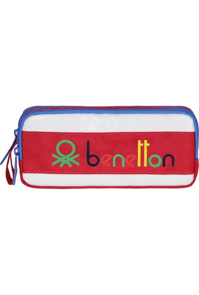 United Colors Of Benetton Çift Gözlü Kalemlik 70184 Kırmızı